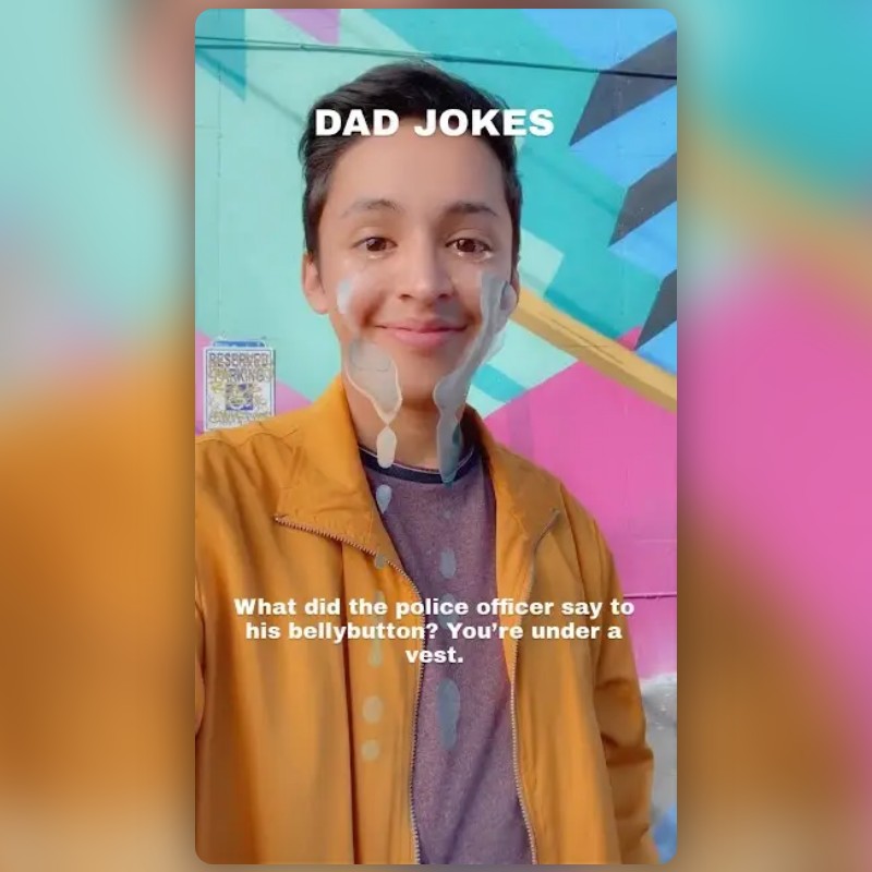 Dad Jokes Filter by Snapchat | Snapchat Lenses