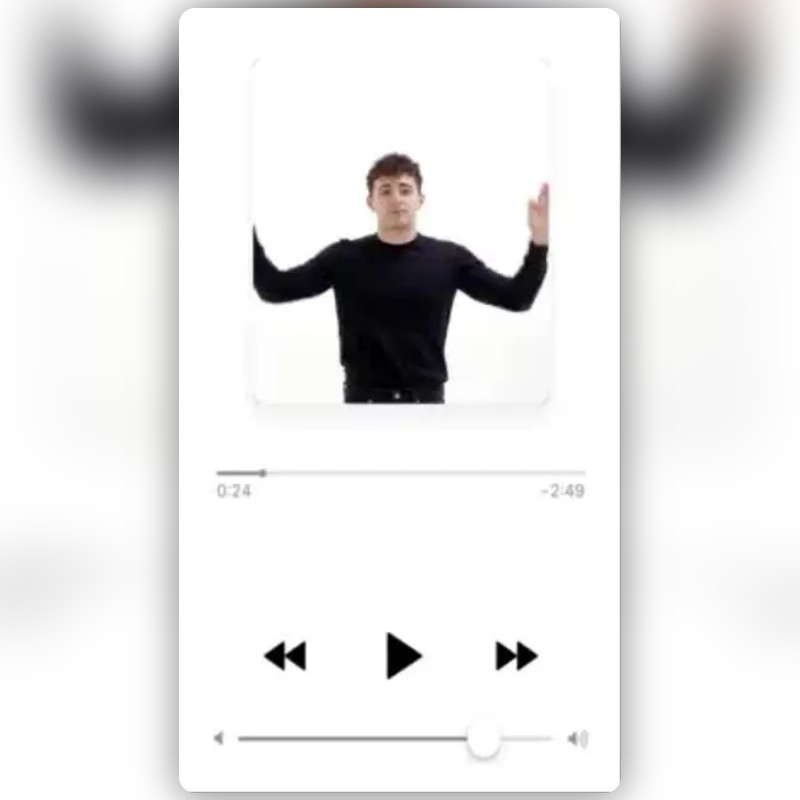 music player Filter by Mille | Snapchat Lenses