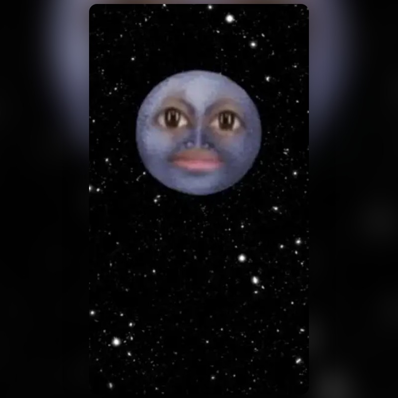 Molester Moon Filter by Anastasia Berliana | Snapchat Lenses