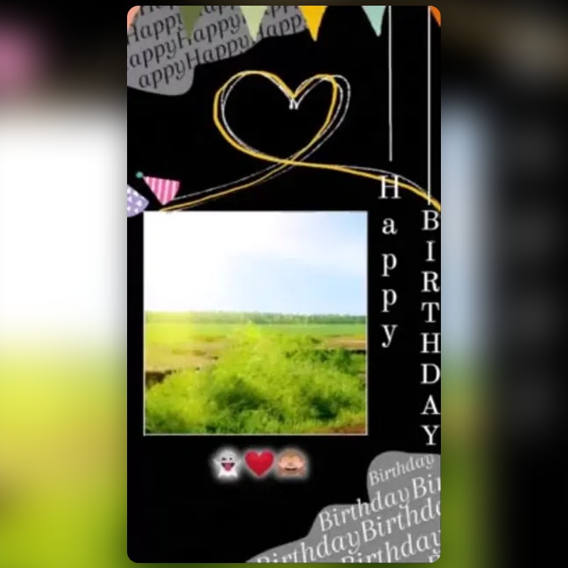 Happy Birthday Filter by Digital Doctor’z | Snapchat Lenses