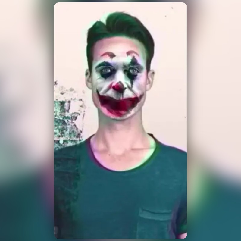 The Joker Lens by Flávia Freire - Snapchat Lenses and Filters