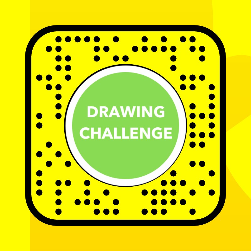 เลนส์ DRAWING CHALLENGE สร้างโดย Slide Up App😂💕 - เลนส์และฟิลเตอร์ Snapchat