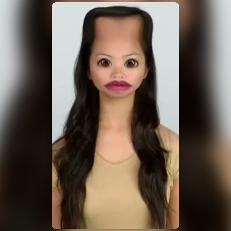 Big Forehead Filter by David M | Snapchat Lenses