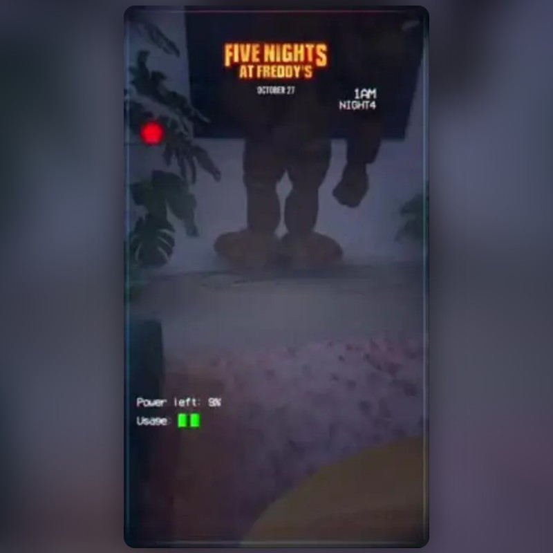 FNAF Movie Filter by Snapchat | Snapchat Lenses