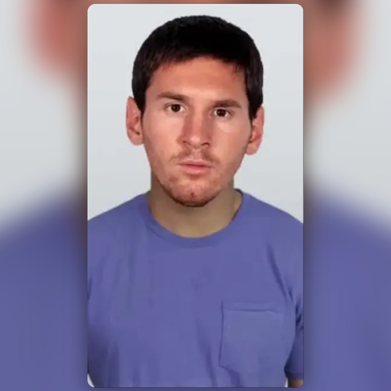 Messi Face Lens by KAHi - Snapchat Lenses and Filters