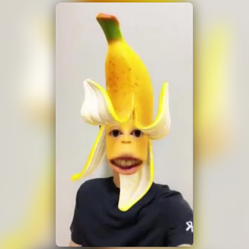 Banana Myself Filter by AOE | Snapchat Lenses