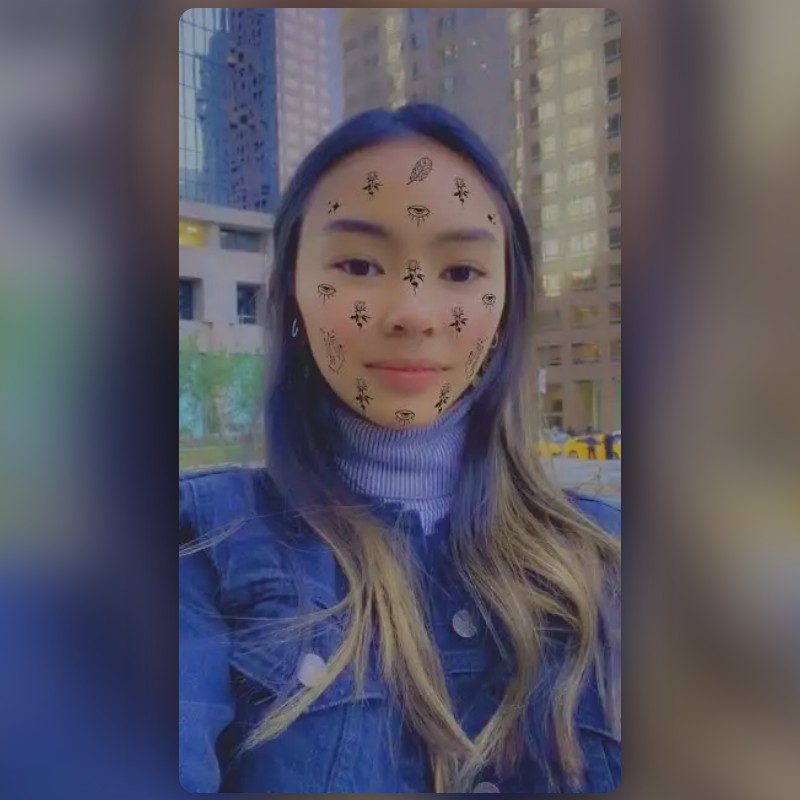 Roses Tattoo Lens by Snapchat – Snapchat Lenses and Filters