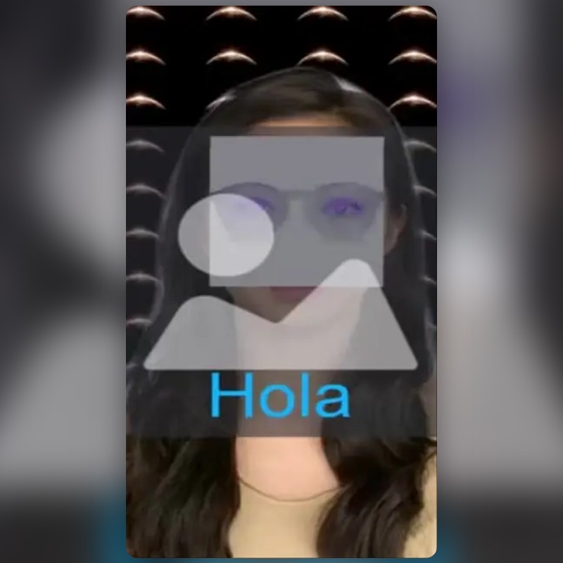 HolaHola Lens by Latina Girls Code - Snapchat Lenses and Filters