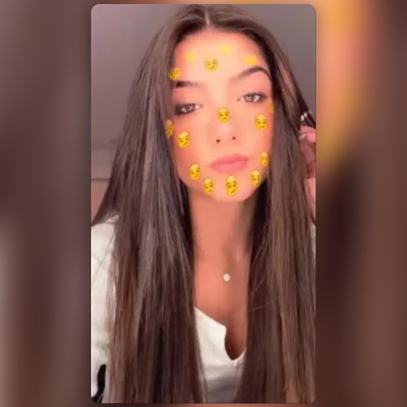 Smirky face Lens by ERNIE - Snapchat Lenses and Filters