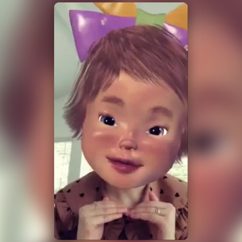 Doll Face Lens by CyreneQ - Snapchat Lenses and Filters
