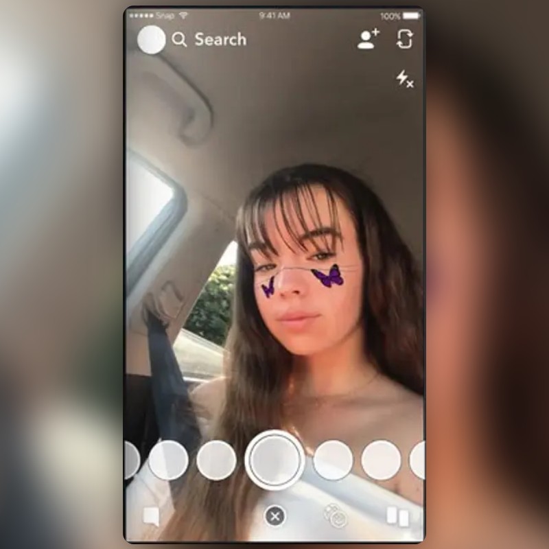 purple pair butter Lens by peyt newman - Snapchat Lenses and Filters