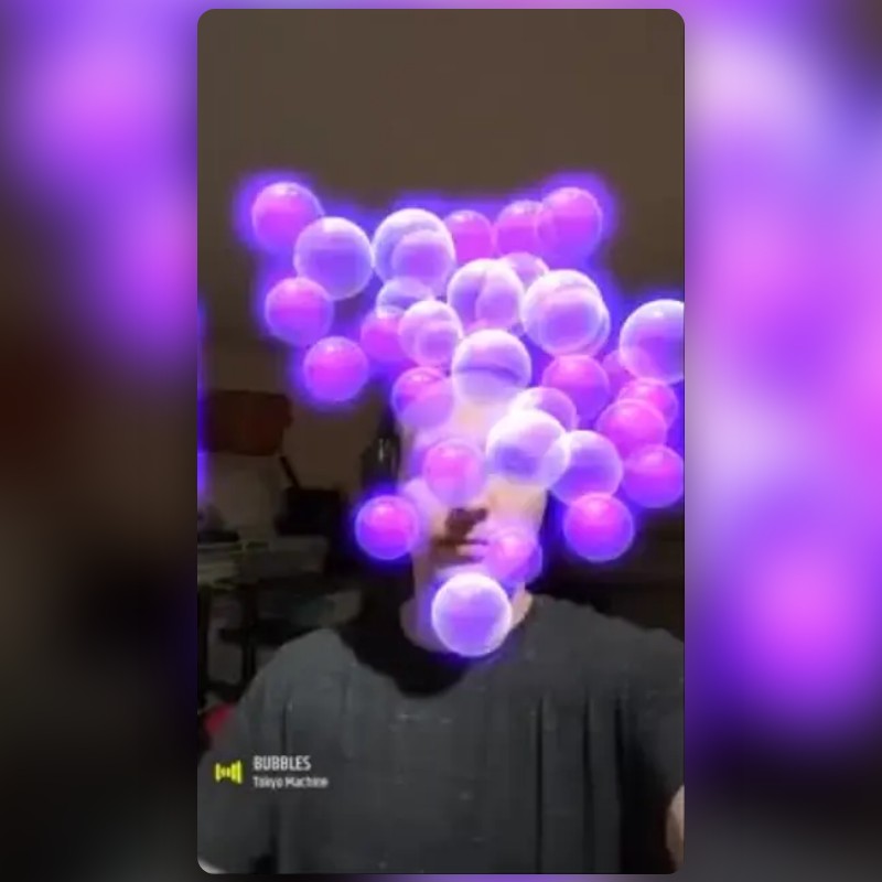 Bubble Bounce Filter by Wayne Lambo | Snapchat Lenses