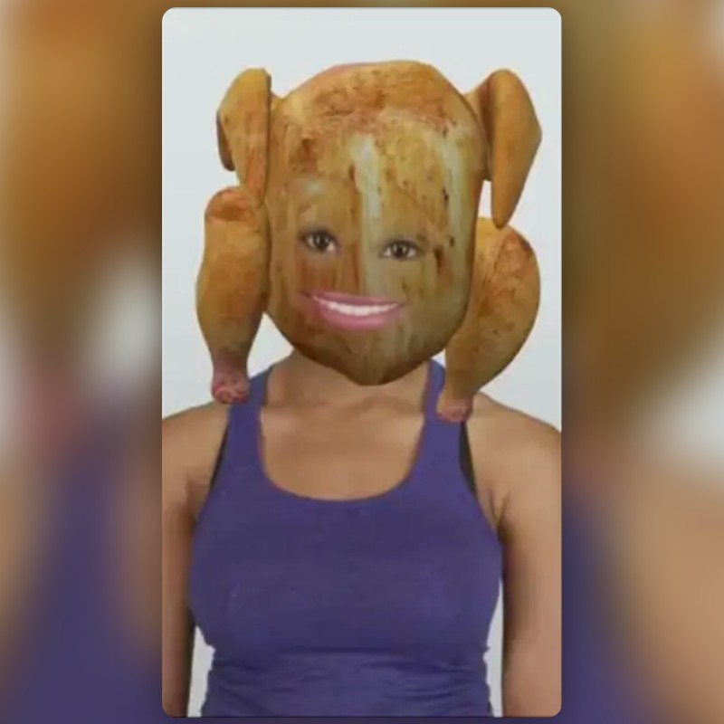 Chicken face Lens by 👻s0w_night👁️🌕 - Snapchat Lenses and Filters