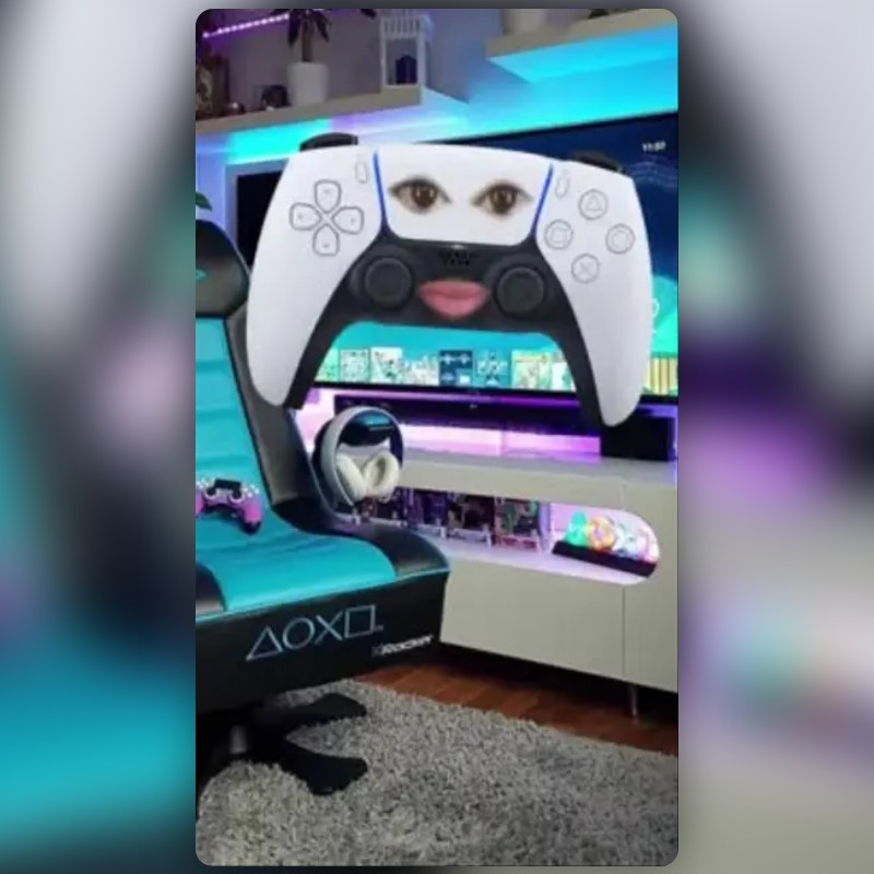 ps5 Lens by Manlikemac - Snapchat Lenses and Filters