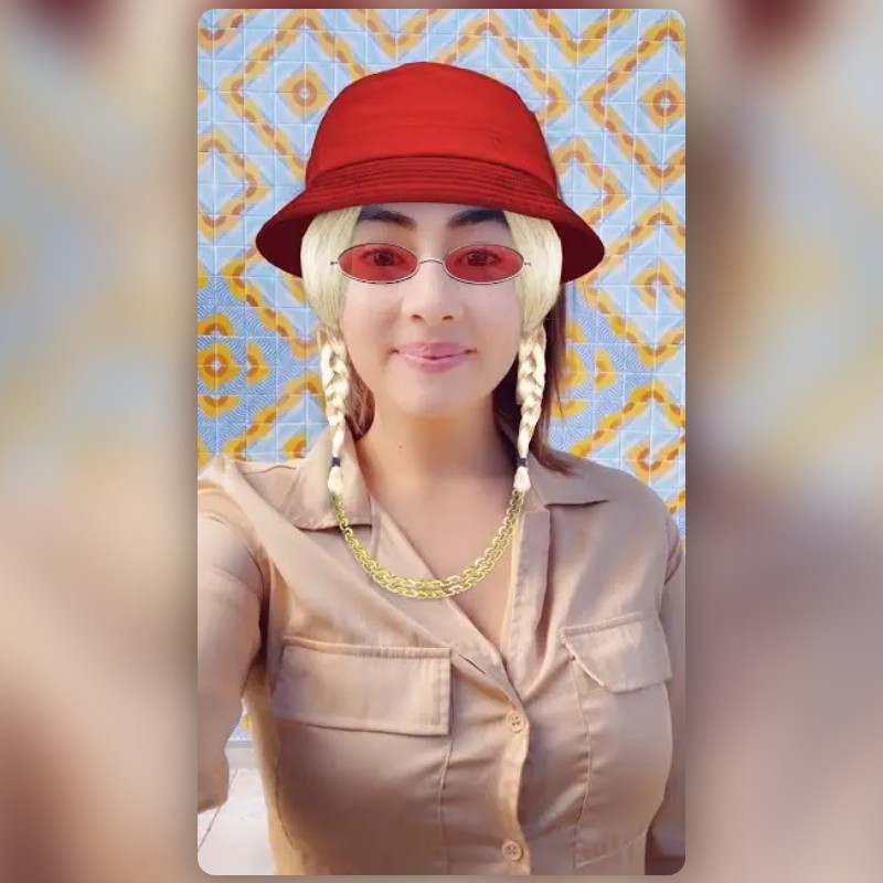 Stylish Hat Lens by Snapchat - Snapchat Lenses and Filters