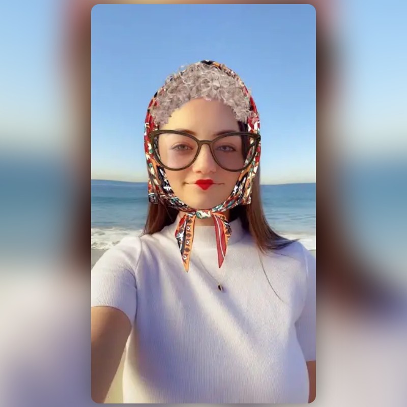 Stylish Grandma Filter by Snapchat | Snapchat Lenses