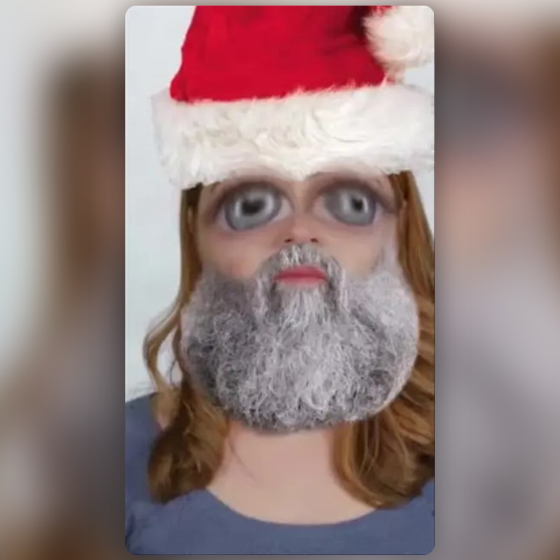 Just Derpy Santa Lens by Kriptk - Snapchat Lenses and Filters