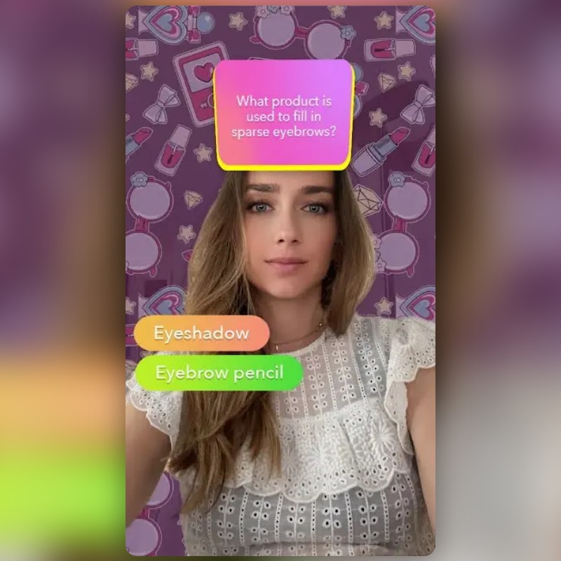 Makeup Quiz Filter by Snapchat | Snapchat Lenses