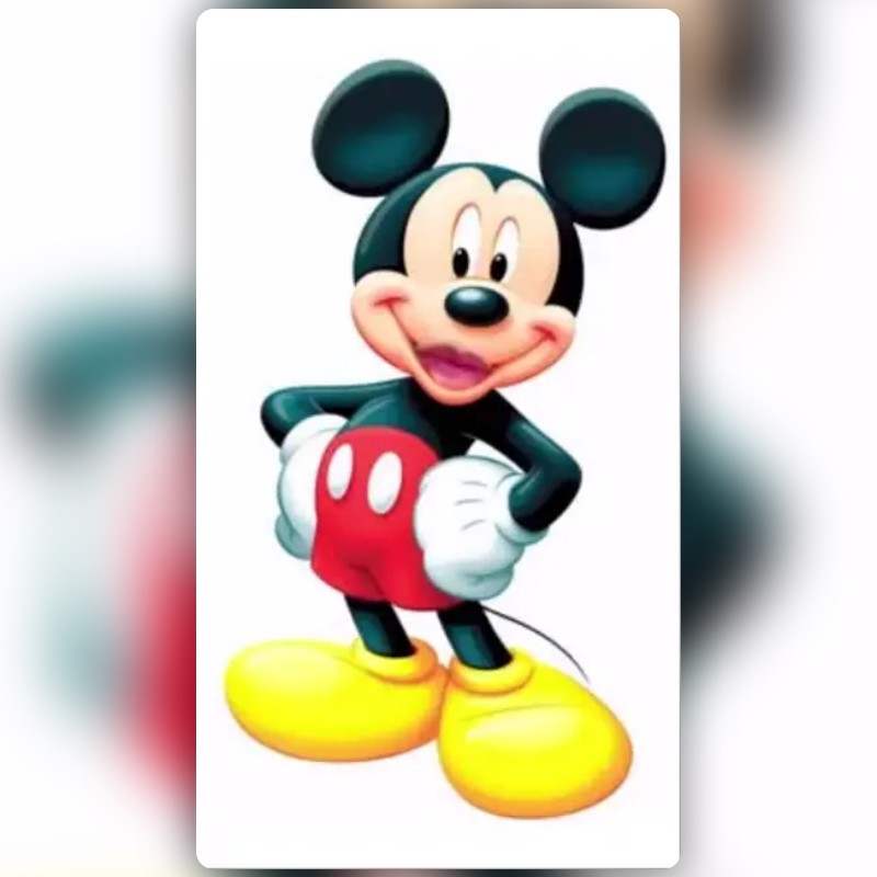 Mickey Mouse Talk Lens by Sunny Bahadurpuria🎥 - Snapchat Lenses and Filters