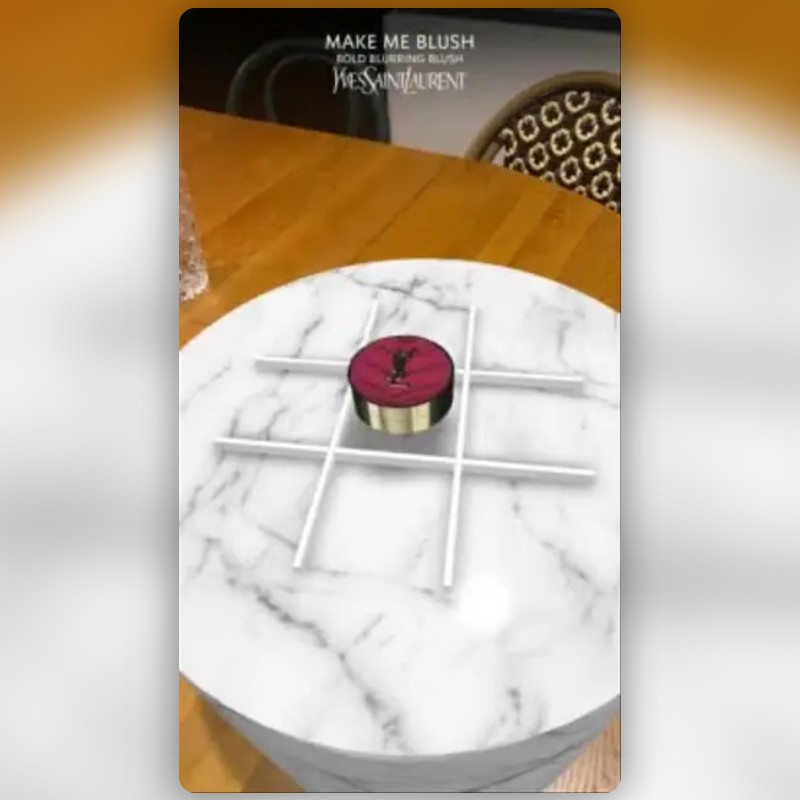 Make Me Blush Lens by YSL Beauty Official - Snapchat Lenses and Filters