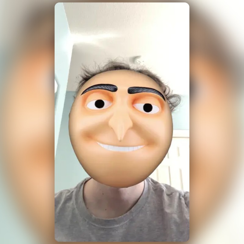 gru Lens by Liam - Snapchat Lenses and Filters