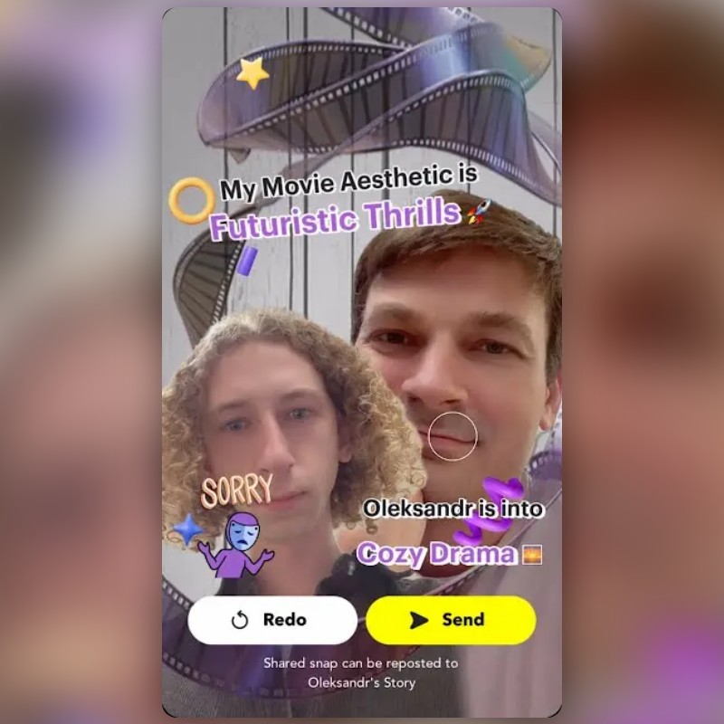 Movie Quiz Filter by Snapchat | Snapchat Lenses