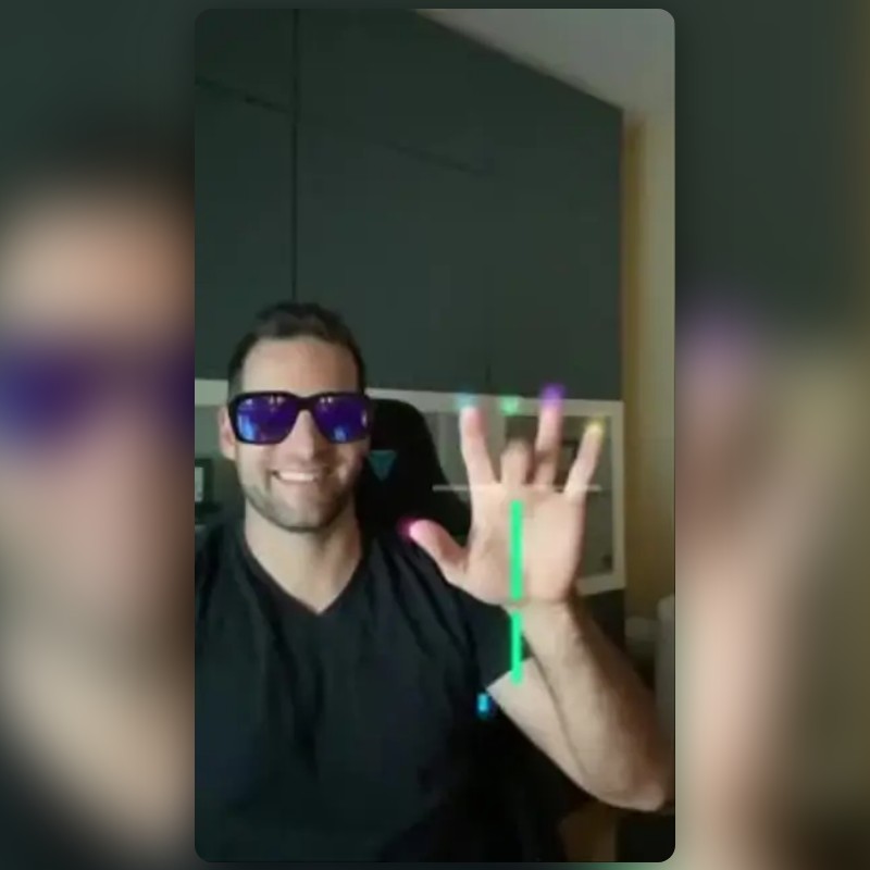 Rock Hand Lens by 2020CV - Snapchat Lenses and Filters