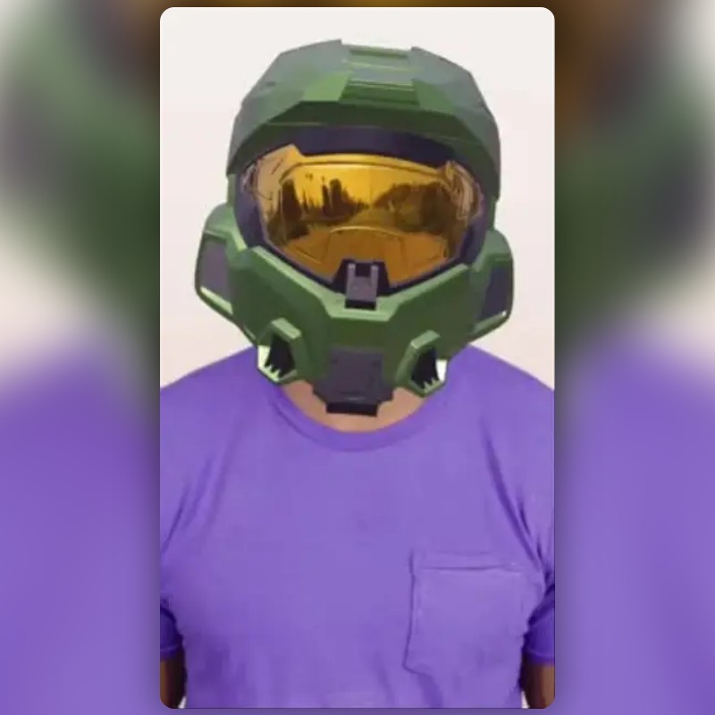 Halo Helmet Lens by Chris Lopez - Snapchat Lenses and Filters