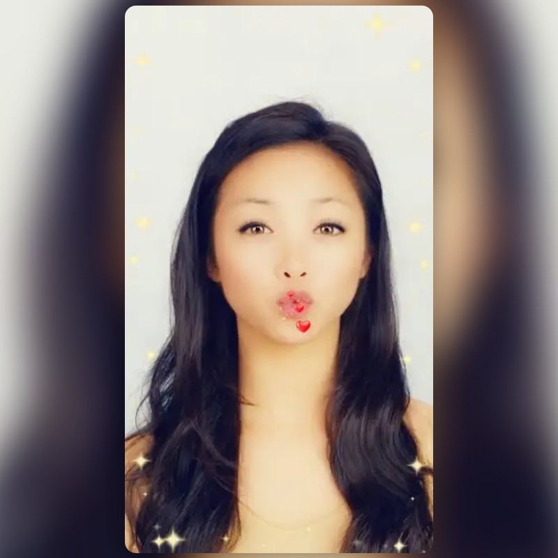 ฟิลเตอร์ Stars Frame ที่สร้างโดย Snapchat | เลนส์ Snapchat