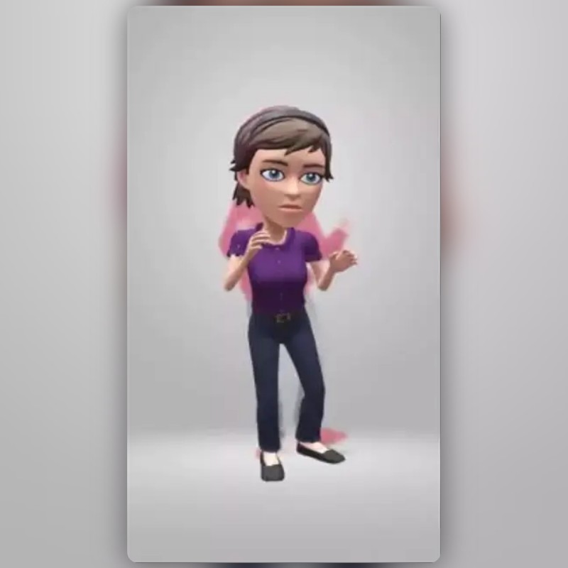 female bitmoji Lens by merwin - Snapchat Lenses and Filters