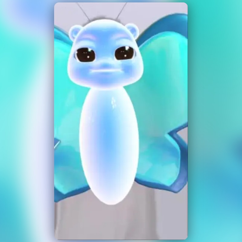 Butterfly Lens by sknappit - Snapchat Lenses and Filters