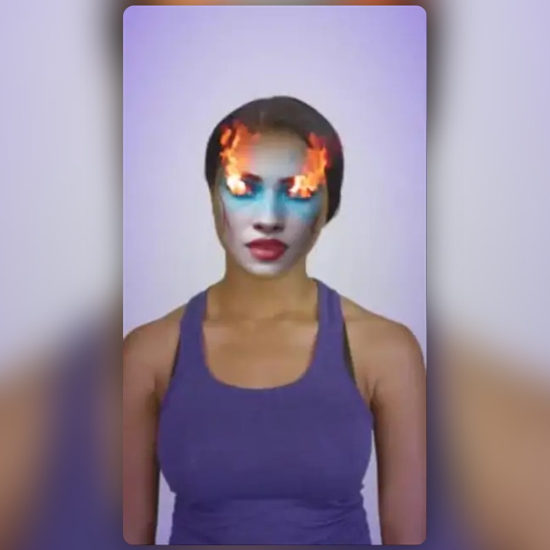Fire Face Lens by MR SHWANA - Snapchat Lenses and Filters