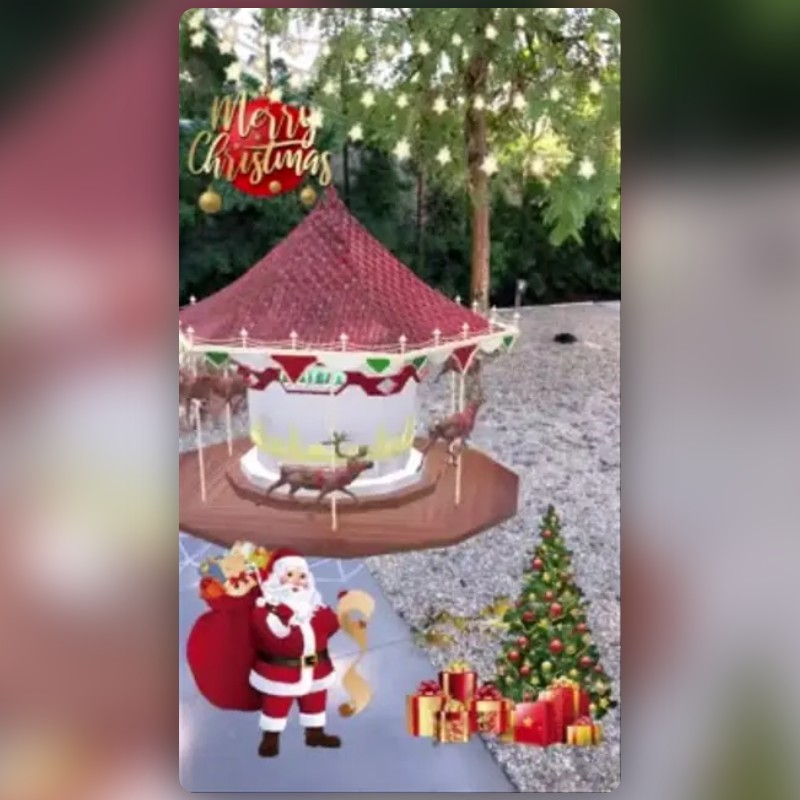 Merry christmas Lens by Hety - Snapchat Lenses and Filters