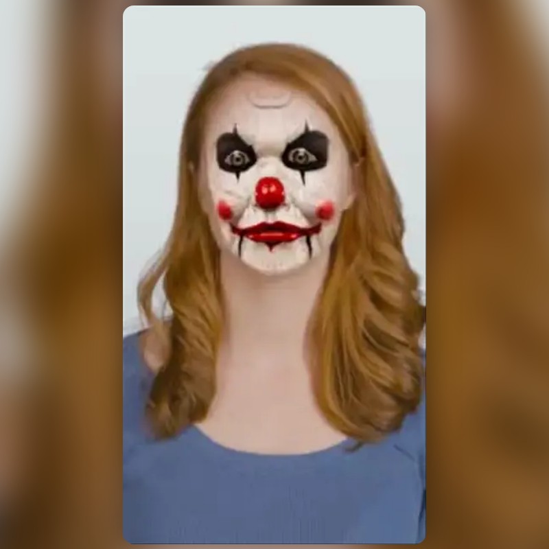 CARTON-CLOWN-LOOK Filter by jp pirie | Snapchat Lenses