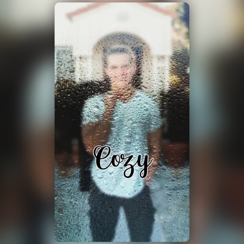 Cozy Flanza Filter by Under 25 SAHO | Snapchat Lenses