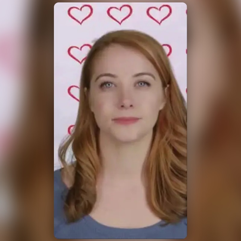 Floating Hearts Filter by E L | Snapchat Lenses