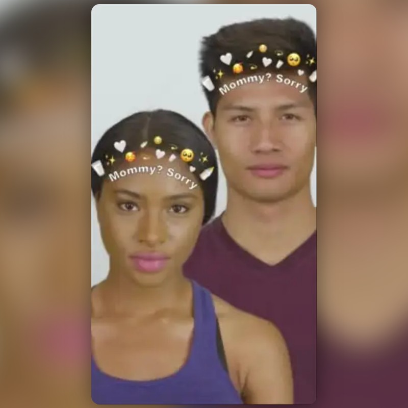 Mommy Sorry Lens by Yeliz - Snapchat Lenses and Filters