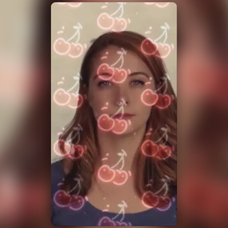 very cherry Filter by kelsey 💚 | Snapchat Lenses