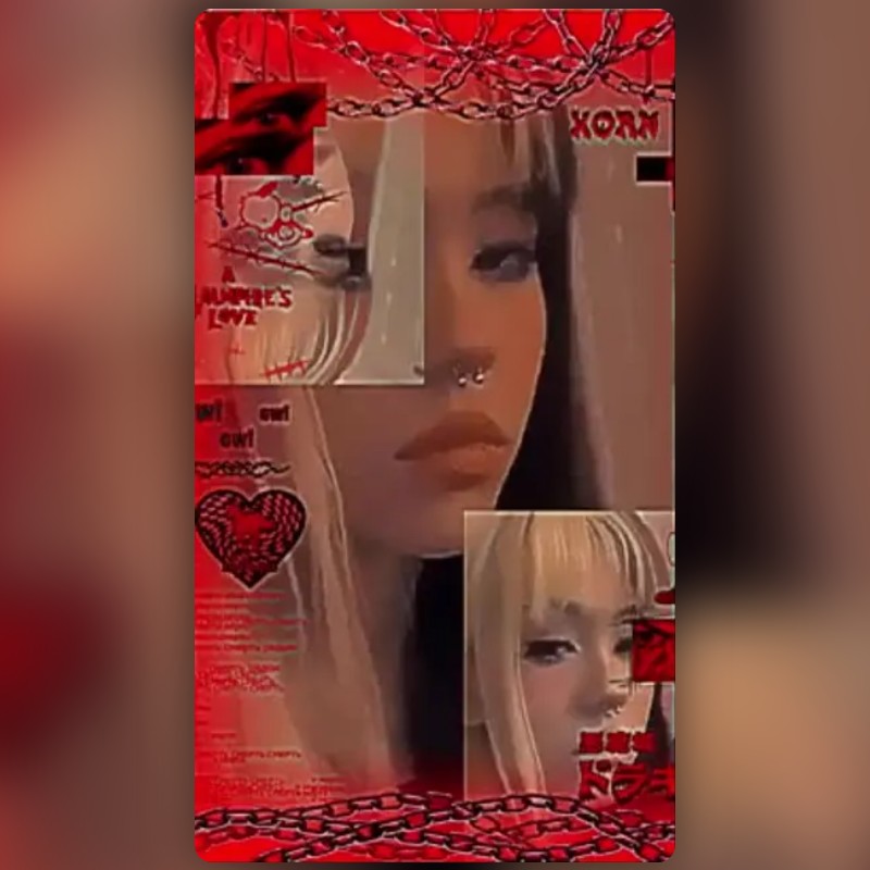 Vampire x Alt Lens by Kaden 🖤 - Snapchat Lenses and Filters