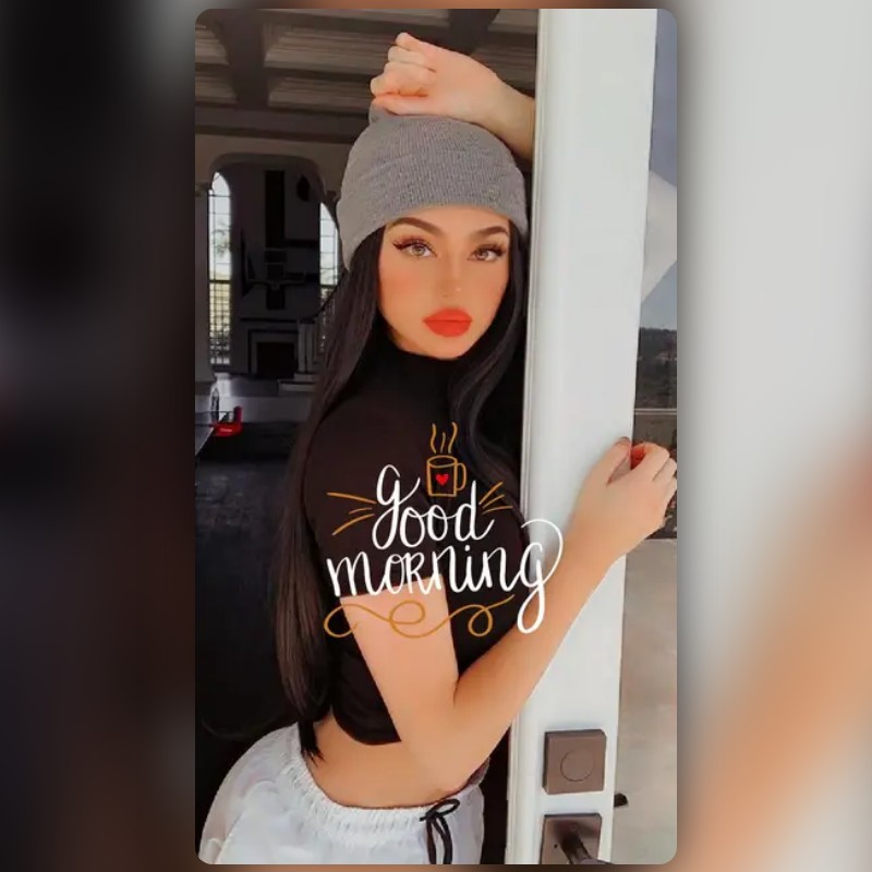 Good Morning Love Lens by Snap Guru - Snapchat Lenses and Filters