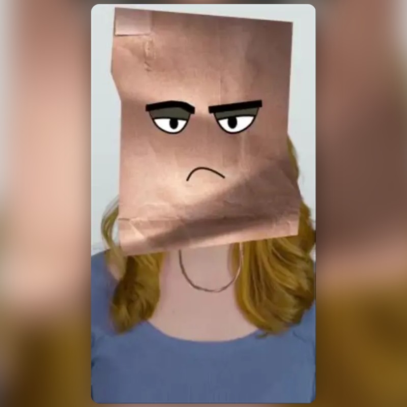 Paper Bag 2020 Filter by Inna Horobchuk | Snapchat Lenses