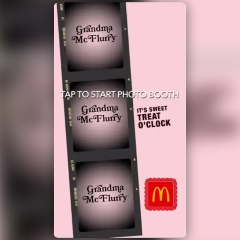 Cap the Moment ENG Filter by McDonald's | Snapchat Lenses