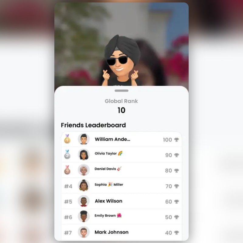 Leaderboard Filter by Hrmn🌻 | Snapchat Lenses