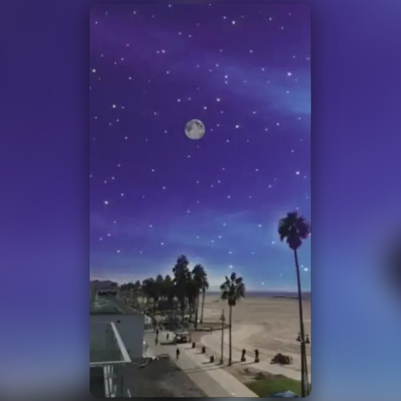 Starry Sky Lens by Suraj - Snapchat Lenses and Filters