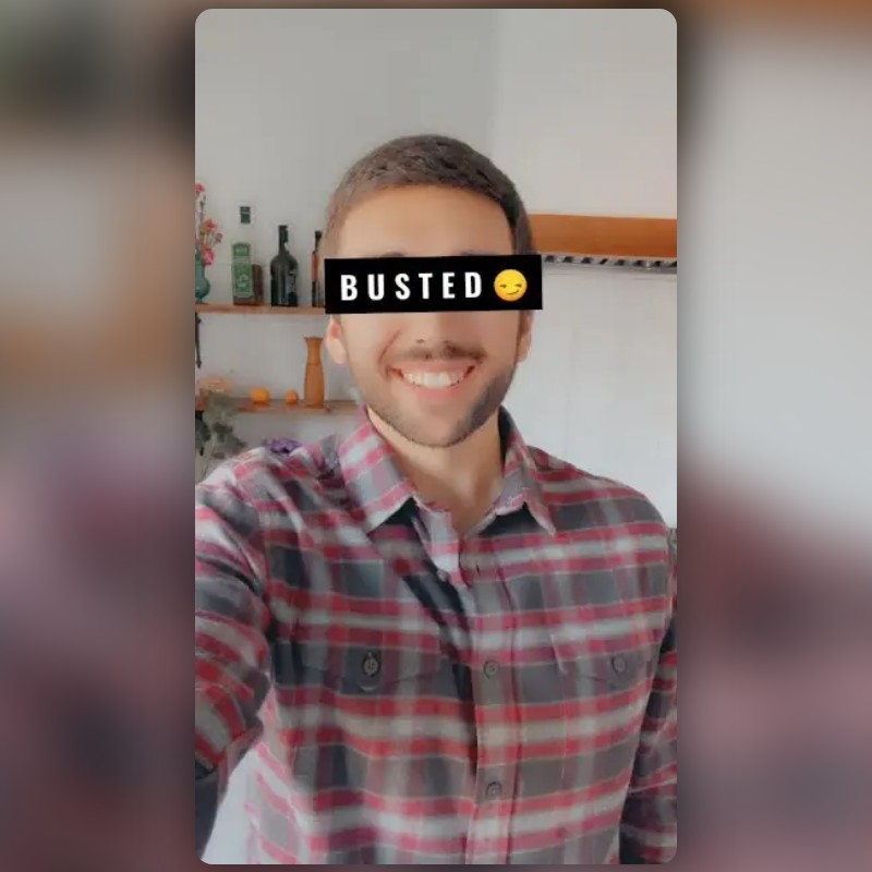 Busted Filter by Snapchat | Snapchat Lenses