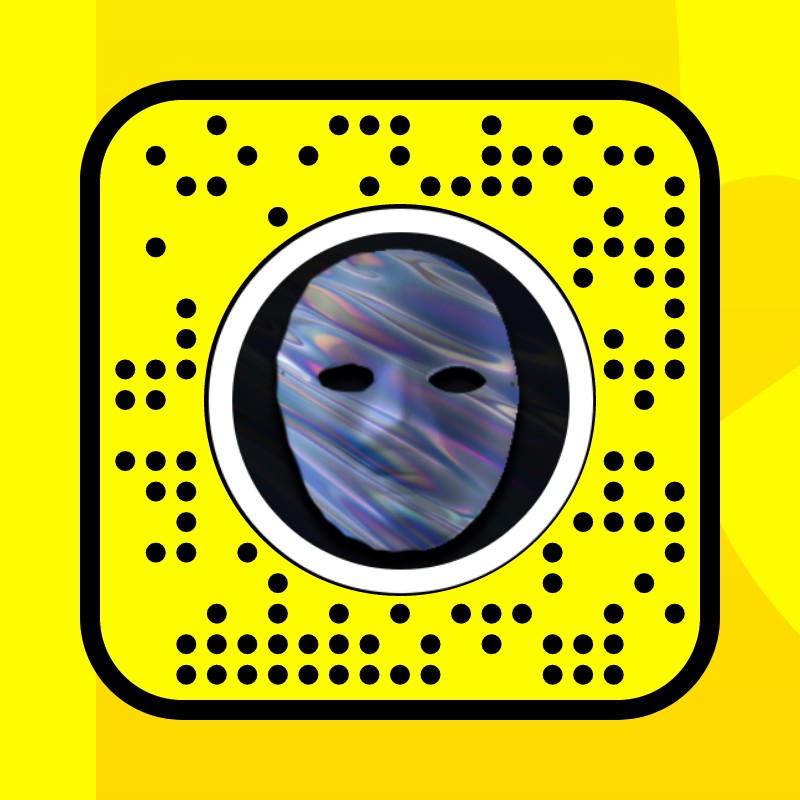 Holographic Mask Filter by RR 🇵🇸 | Snapchat Lenses