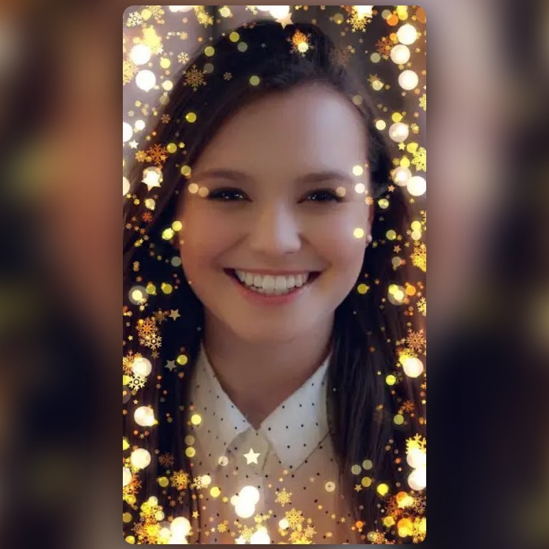 Sparkling Bokeh Filter by Snapchat | Snapchat Lenses