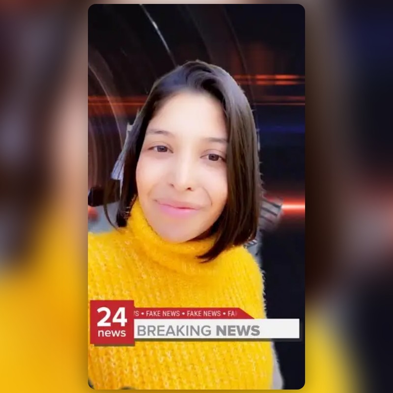 Breaking News Filter by Snapchat | Snapchat Lenses