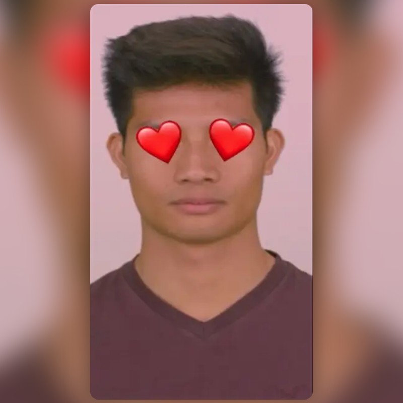 Heart Eyes Lens by Into Juurikka - Snapchat Lenses and Filters