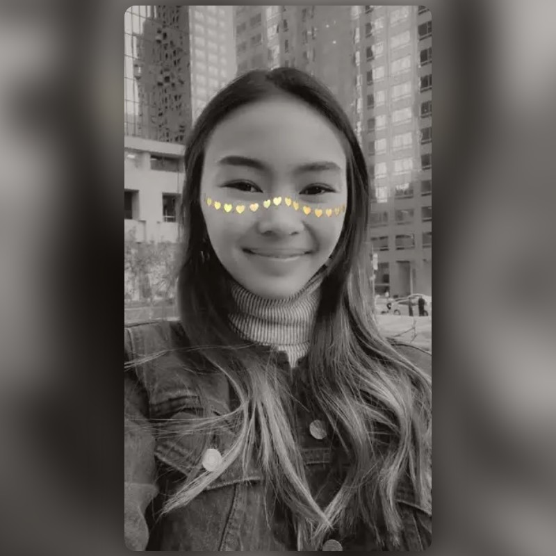 Golden Line Lens by Snapchat - Snapchat Lenses and Filters